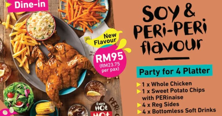 Peri Peri Menu Group Meal - Updates of 2025 in Philippines!