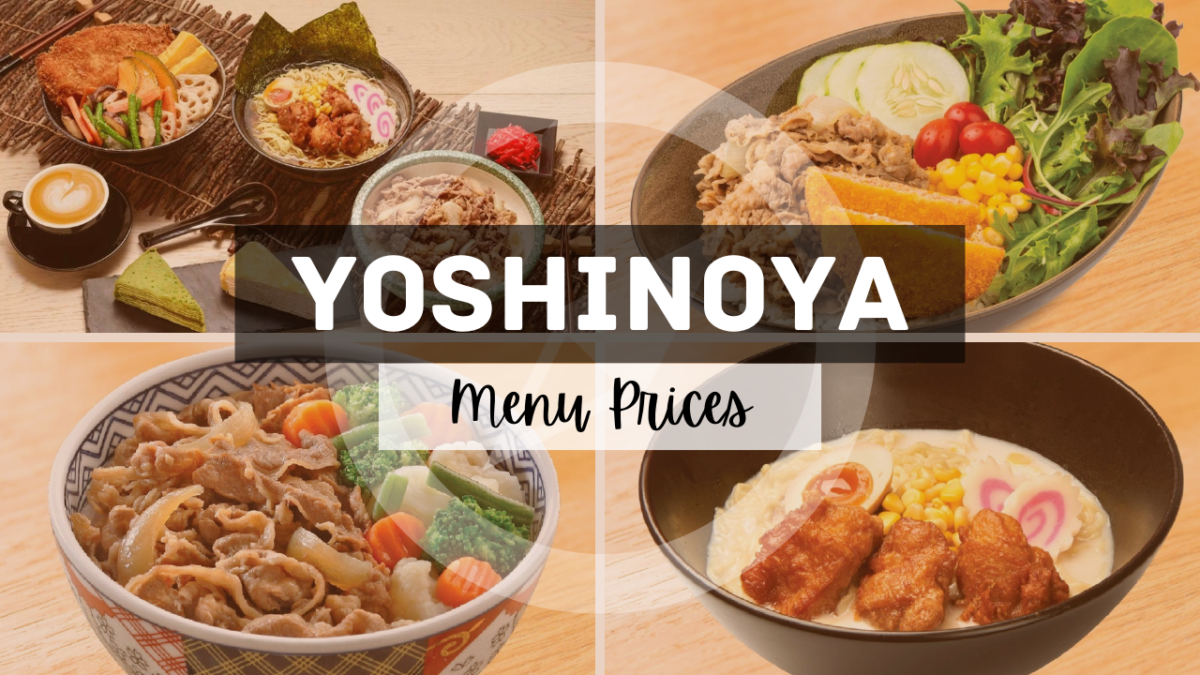 Yoshinoya Menu Philippines - The Top Japanese Flavors 2025!
