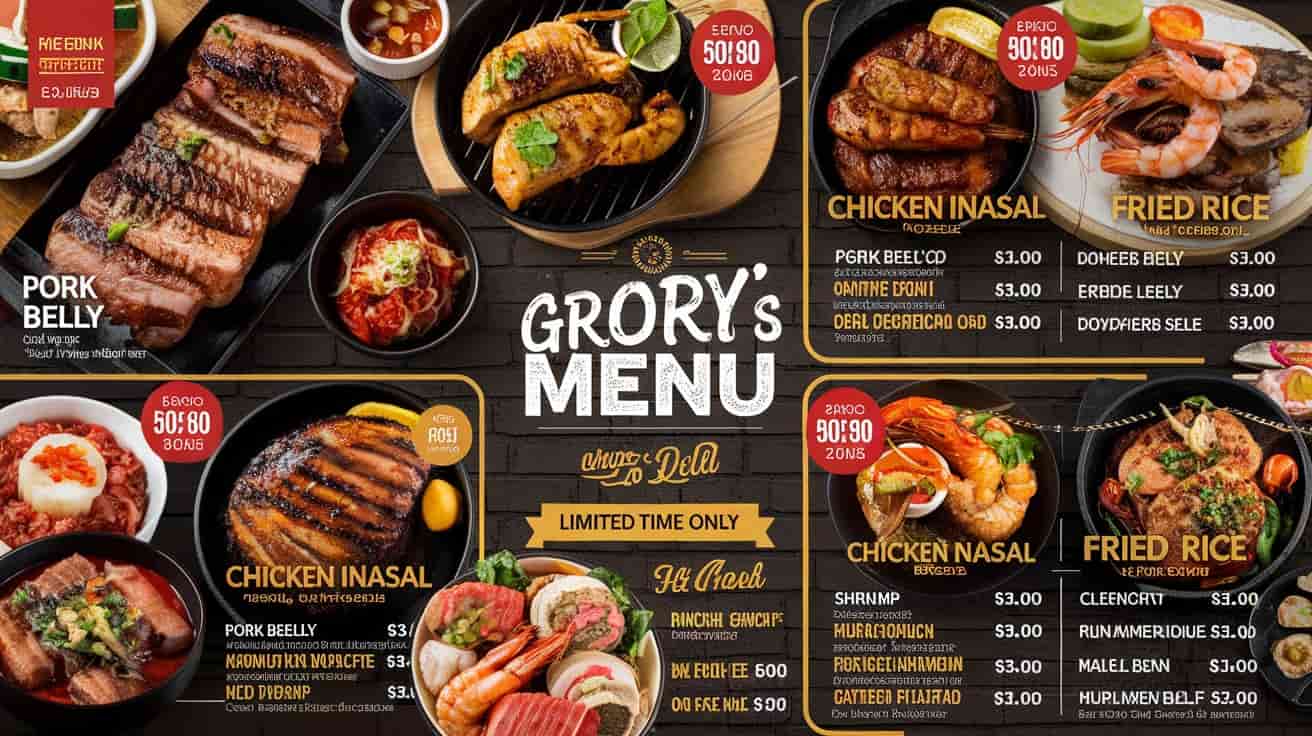 Gerry's Grill Group Meal Menu And Prices - 2025 Philippines Deals!
